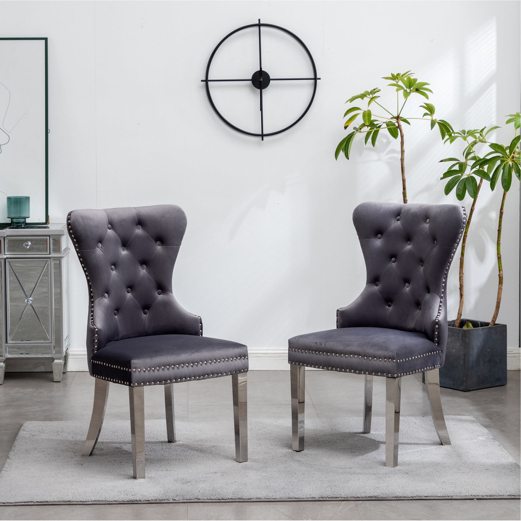 Nailhead Trimmed Chairs+Soft Seating Surface”-“Reading Corners+Relaxing ...