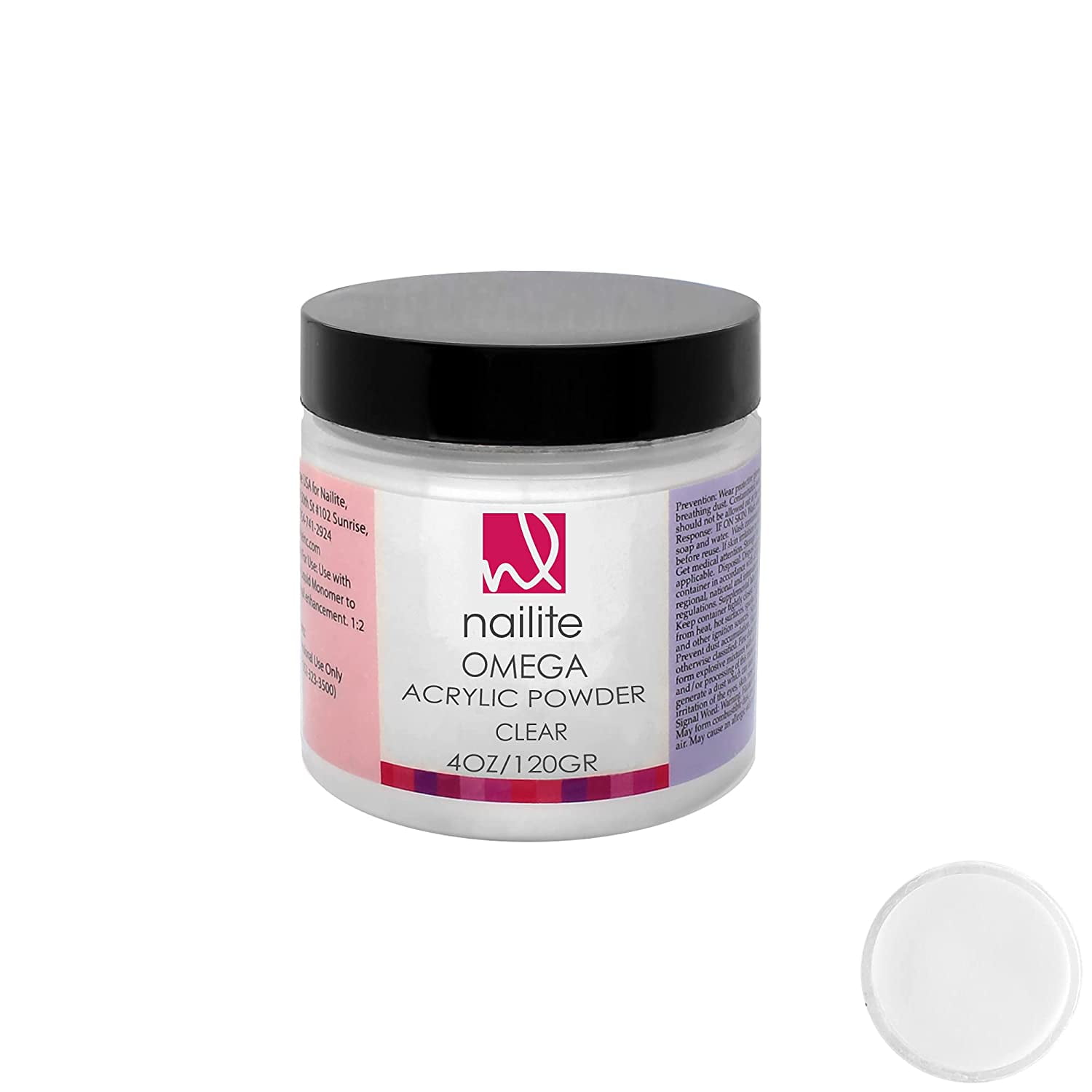 Nailite Omega – Professional Acrylic Powder for Nail Extension System ...
