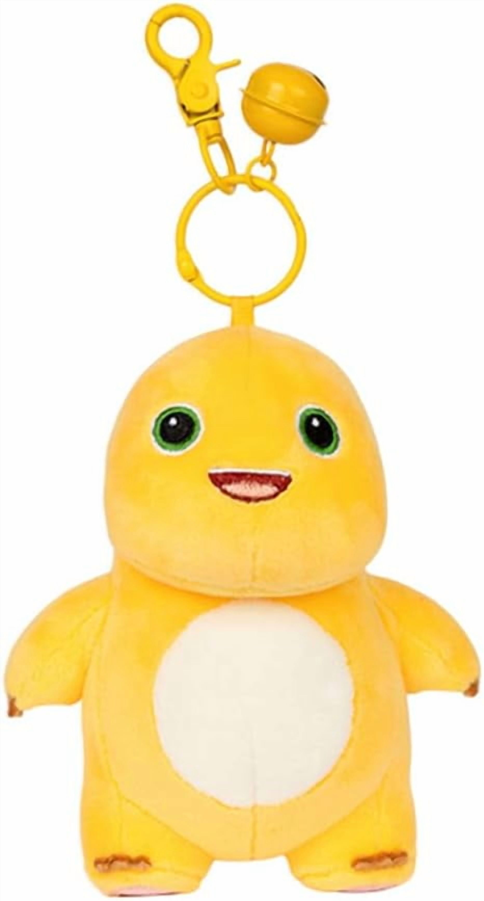 Nailong Dino Plush Keychain Keyring Nailoong Dinosaur Yellow Pinch ...