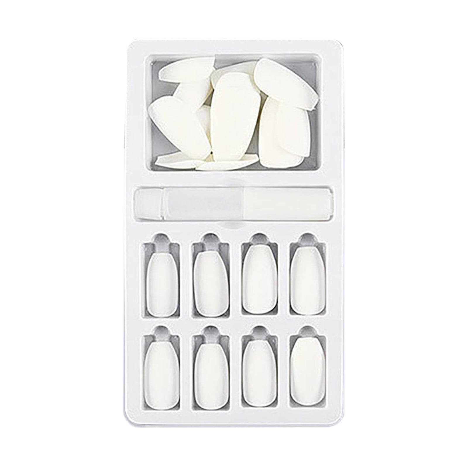 on Nails Coffin Medium Coffin Nails Tips Short Extra Long Coffin Nail ...