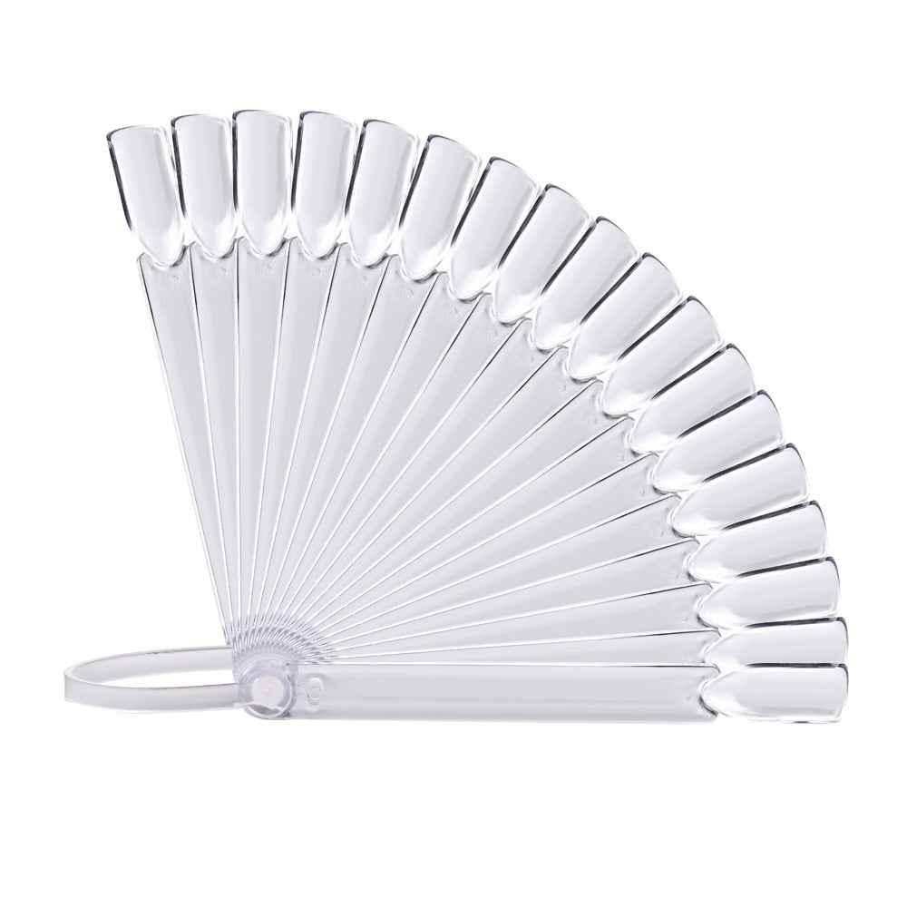 Nails Design Tips 32Pcs Tool Art Fan Polish False Board Sticks Nail ...