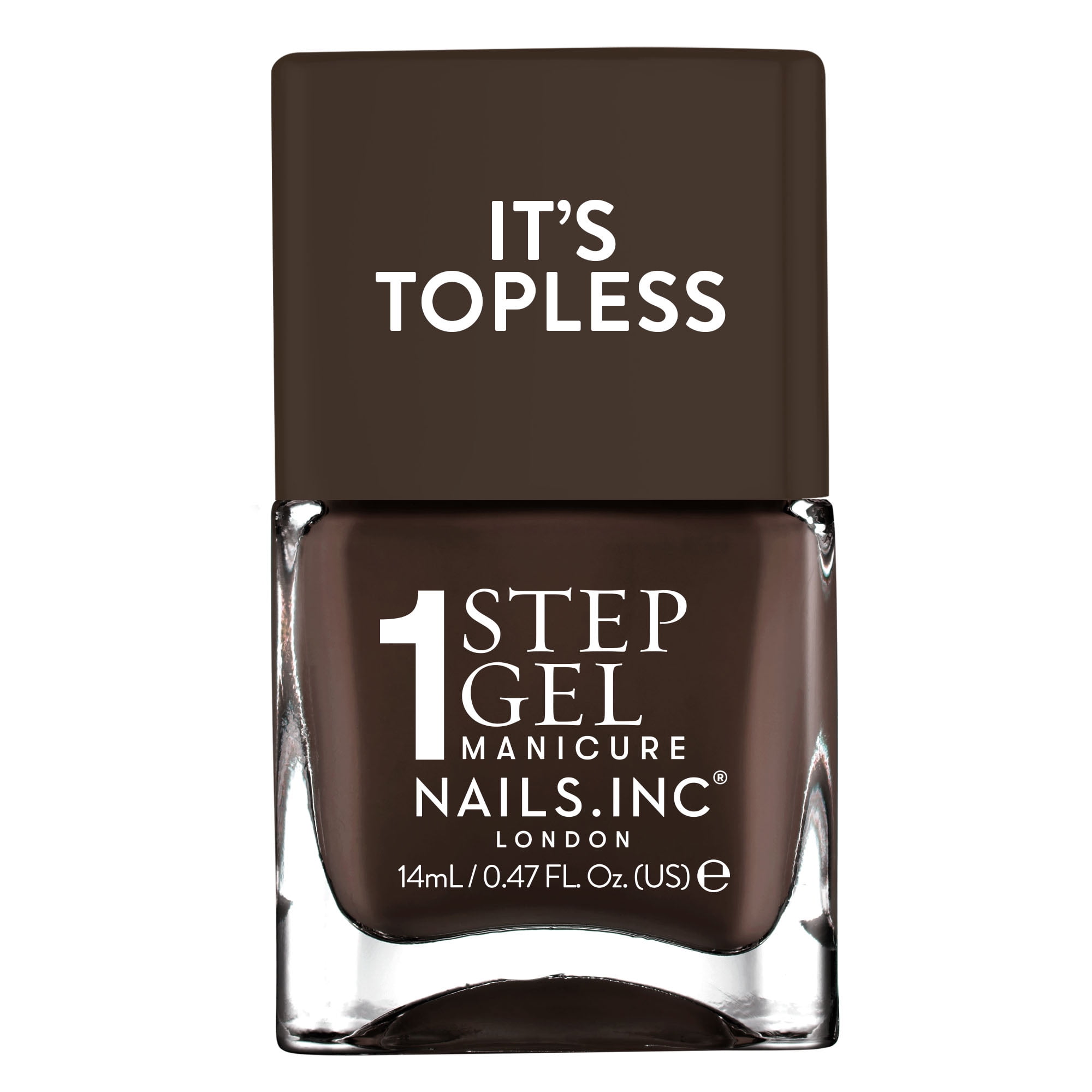Nails Inc, It's Topless Gel Nail Polish, 4-in-1 Base Coat, Treatment ...
