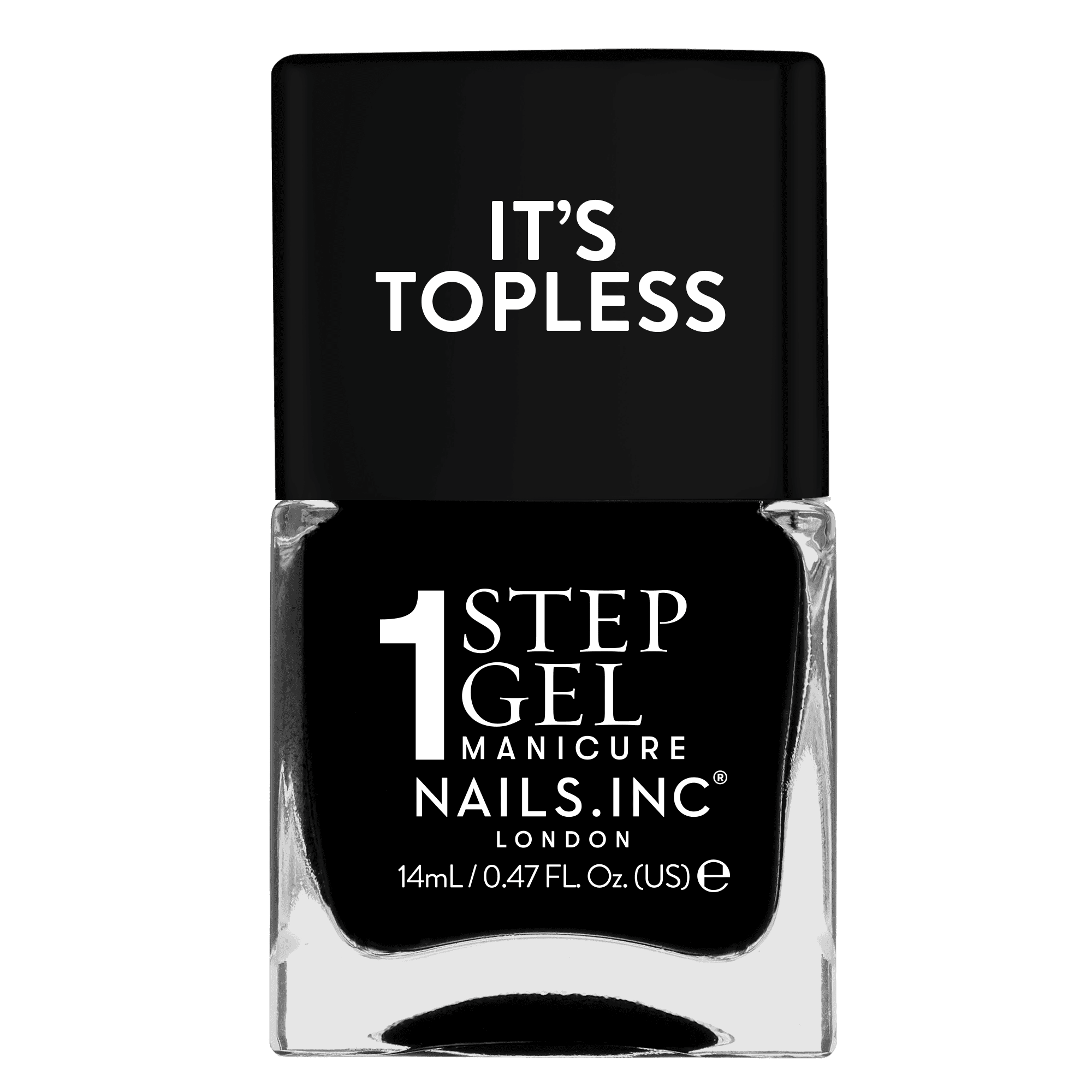 Nails.INC, It's Topless Gel Nail Polish, 4-in-1 Base Coat, Treatment ...