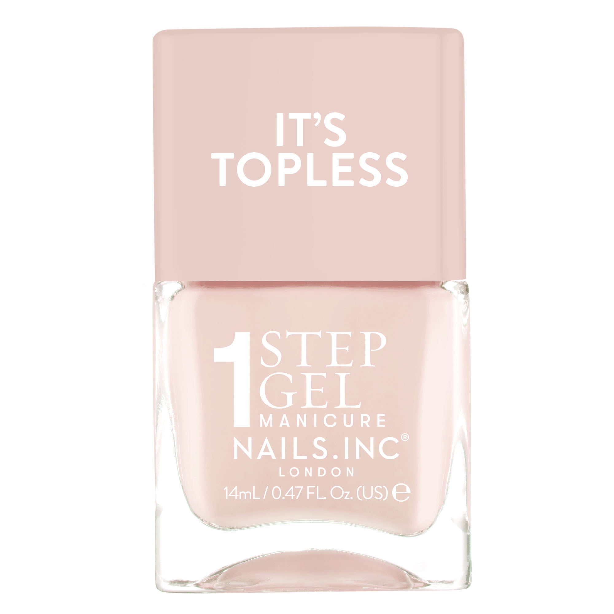Nails Inc, Topless Renee Gel Nail Polish, 4-in-1 Base, Treatment, Color ...