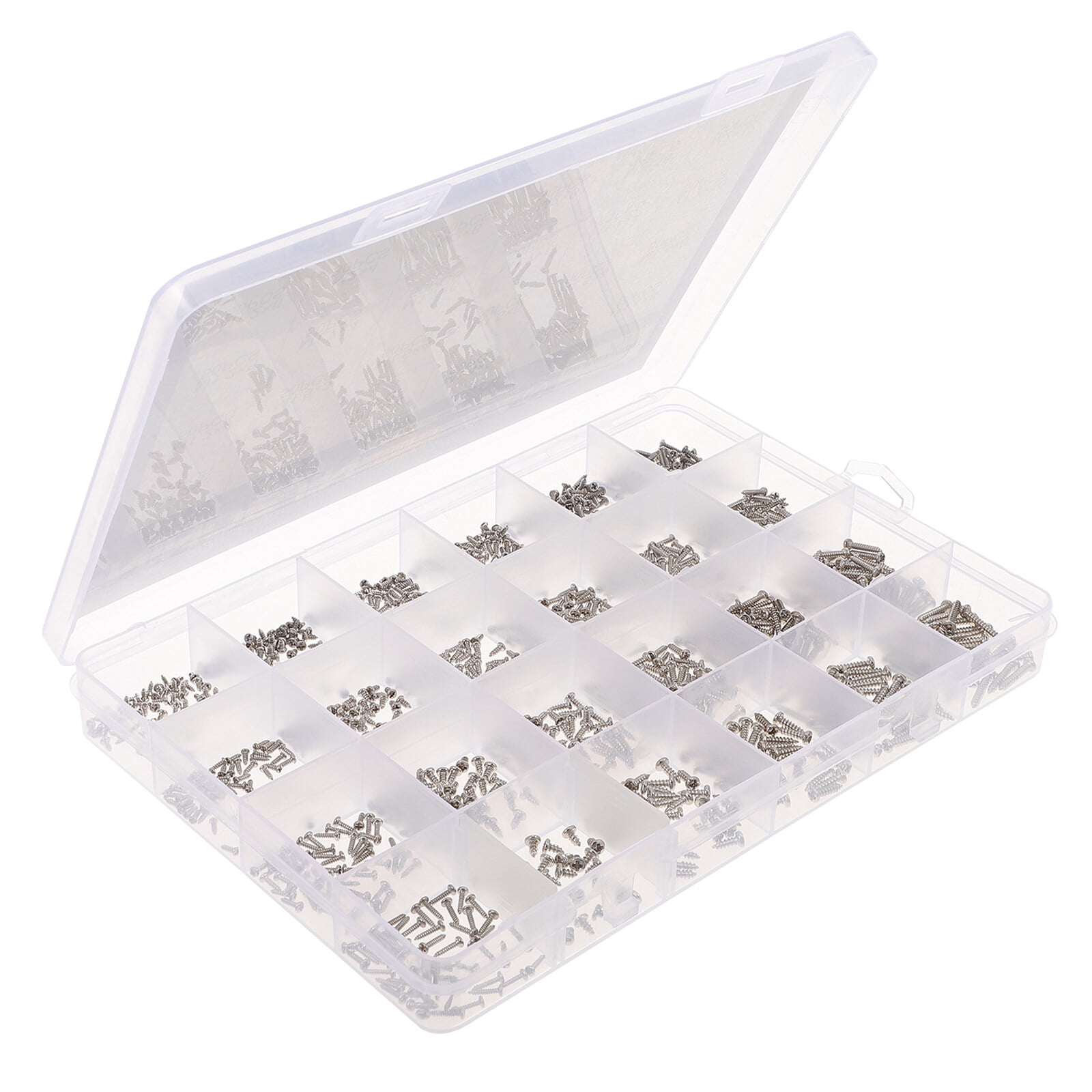 Nails and Screws Assortment Kit Assorted Tiny Self Tapping Wood for ...