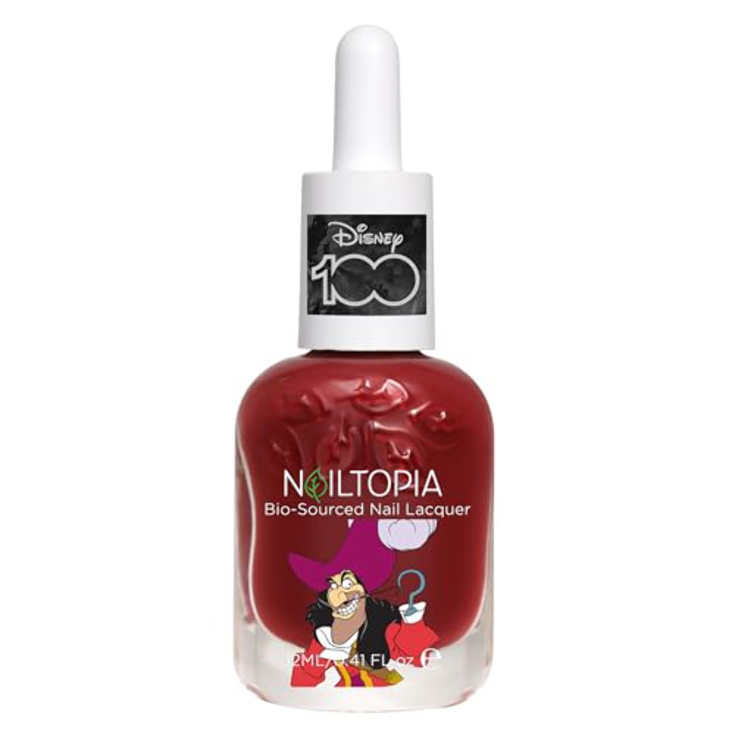 Nailtopia Bio-Sourced Chip Free Nail Lacquer Disney Collection, Captain ...