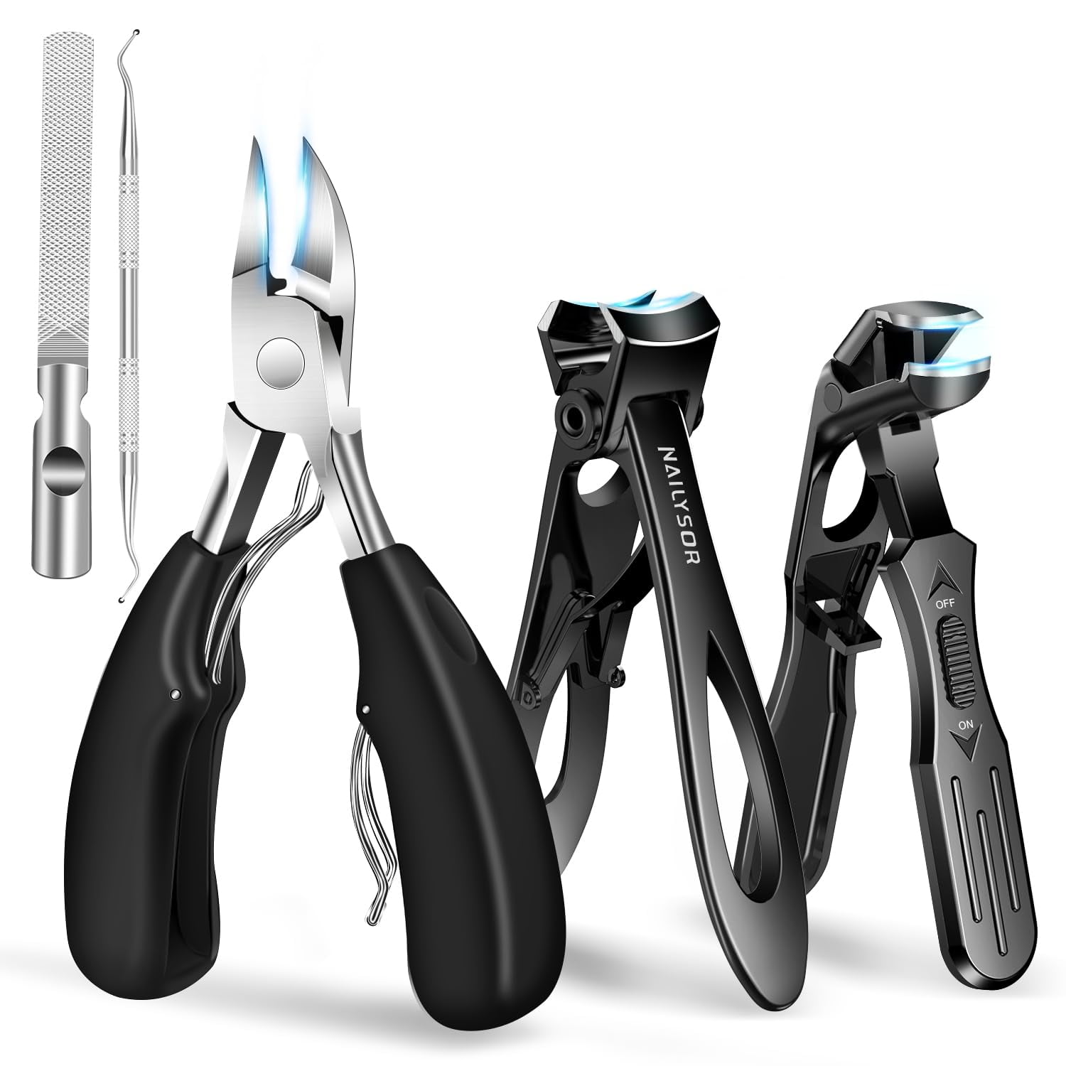 Nailysor 2025 Toenail Clippers DHF10 for Thick Nails for Nail Clippers ...