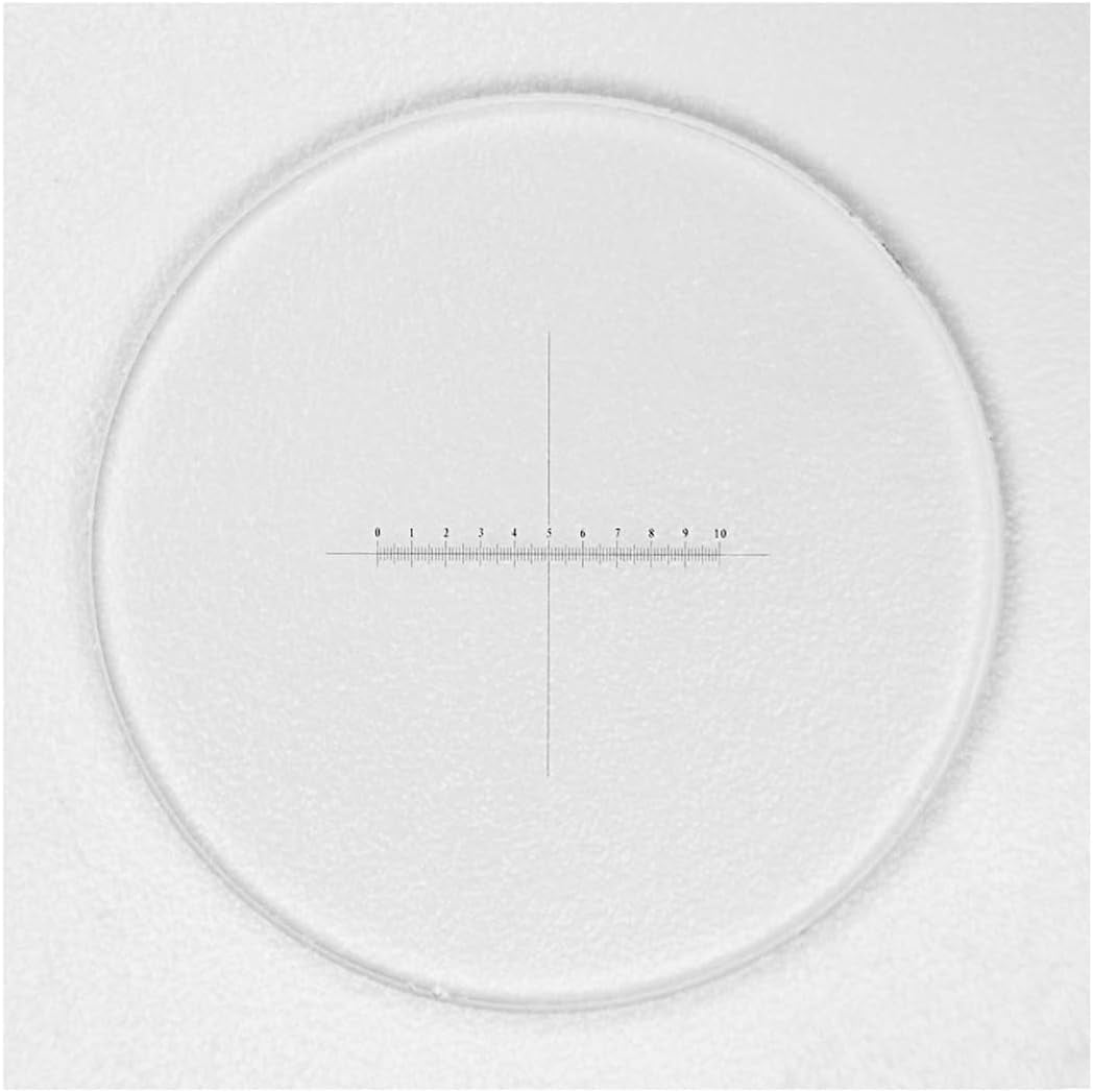 Eyepiece Ocular Micrometer With Grid Cross Scale Microscope Eyepiece ...