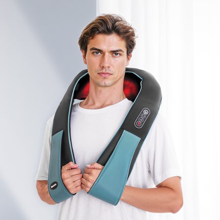 RESTECK™ Shiatsu Kneading Shoulder & Neck Massager Pillow with ...