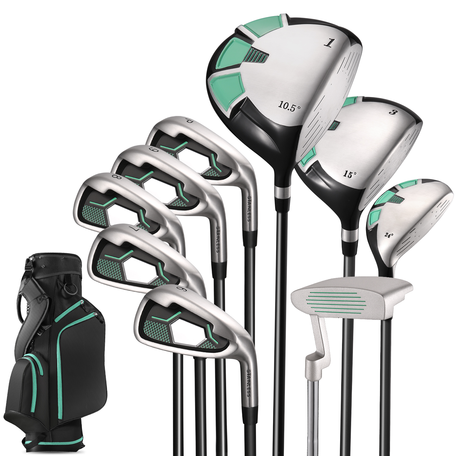 Nitro Men's Blaster 13-Piece Golf Set, Right Handed - Walmart.com
