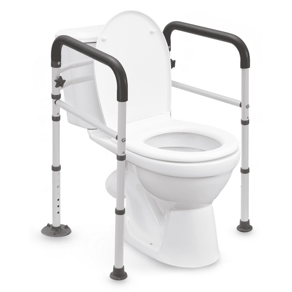 Toilet Safety Rails in Raised Toilet Seats - Walmart.com