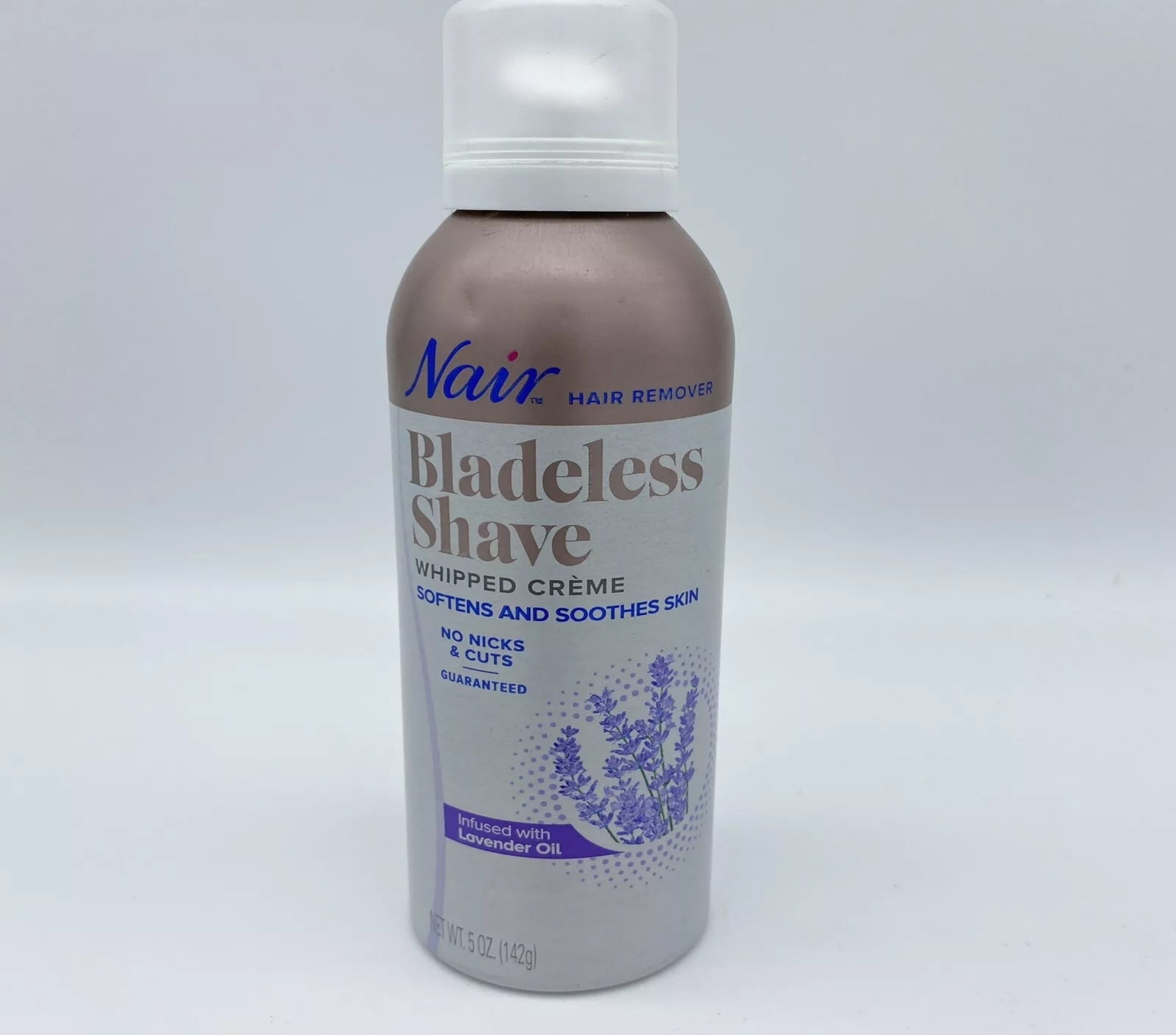 Nair Blade-less Shave Cream with Lavender Oil - 5oz - Walmart.com