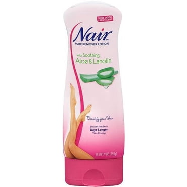 Nair Hair Remover Sensitive Formula Glide on Depilatory Cream 3.3 oz ...