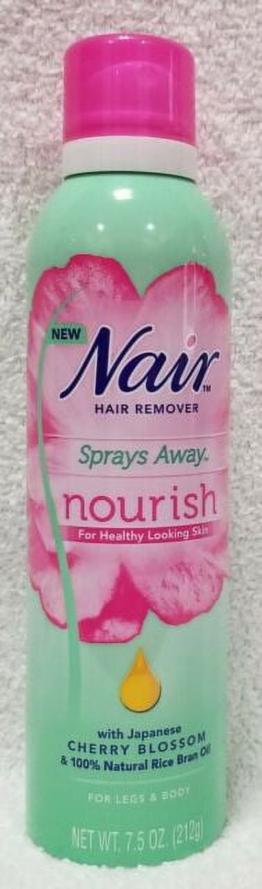 Nair Hair Remover Sprays Away Nourish Legs & Body - Walmart.com