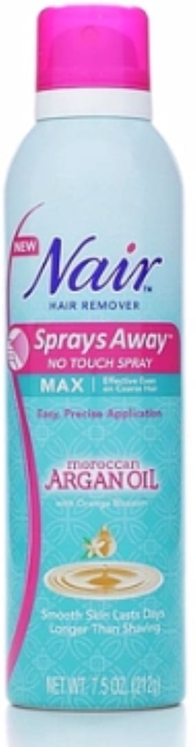 Nair Sprays Away With Moroccan Argan Oil, 7.5 oz (Pack of 2) - Walmart.com