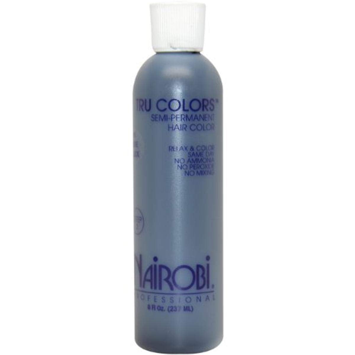 Nairobi Tru Colors Semi Permanent Hair Color No.1 Pure Black Unisex ...