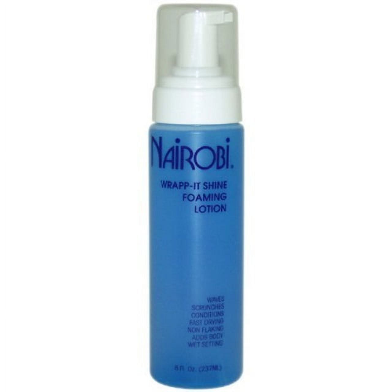 Nairobi Wrapp-It Shine Foaming Lotion, Hair Setting, 8 Ounce - Walmart.com
