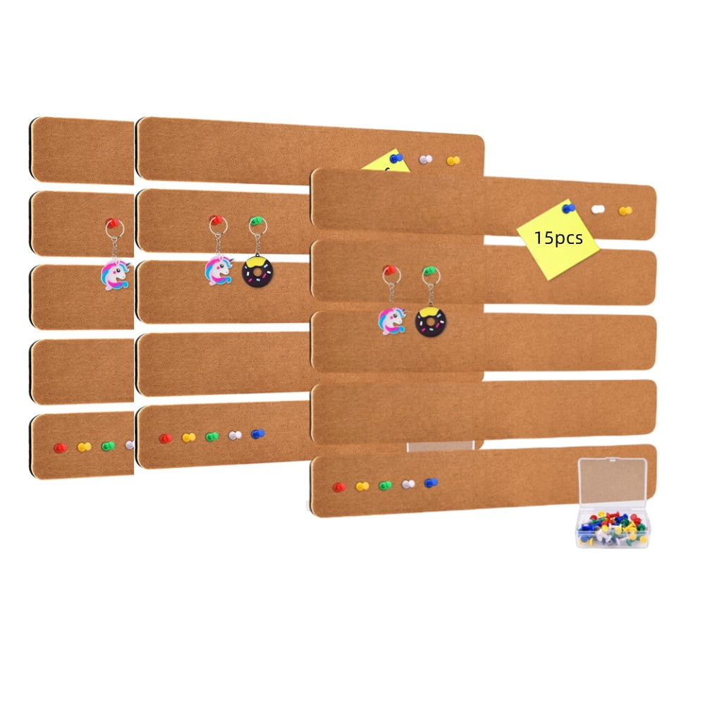 Naisfei 15 Pack Felt Pin Board 13
