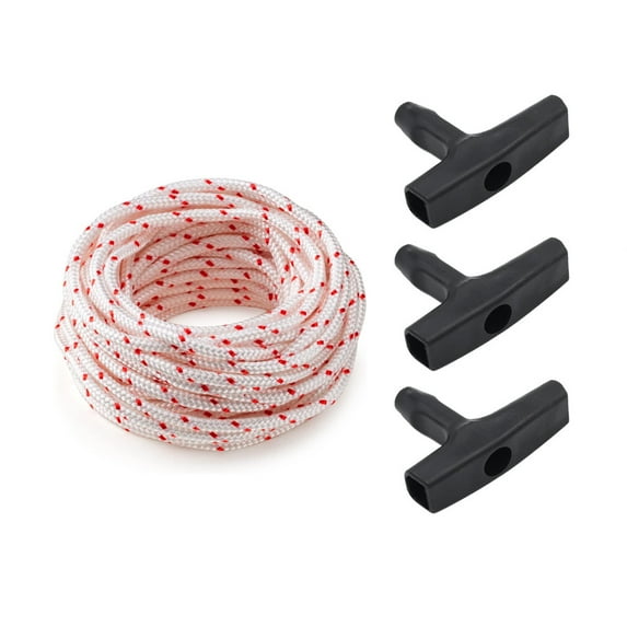 Naisfei 3 Pieces Starter Handle with Recoil Starter Rope 10-Meter, 3 ...