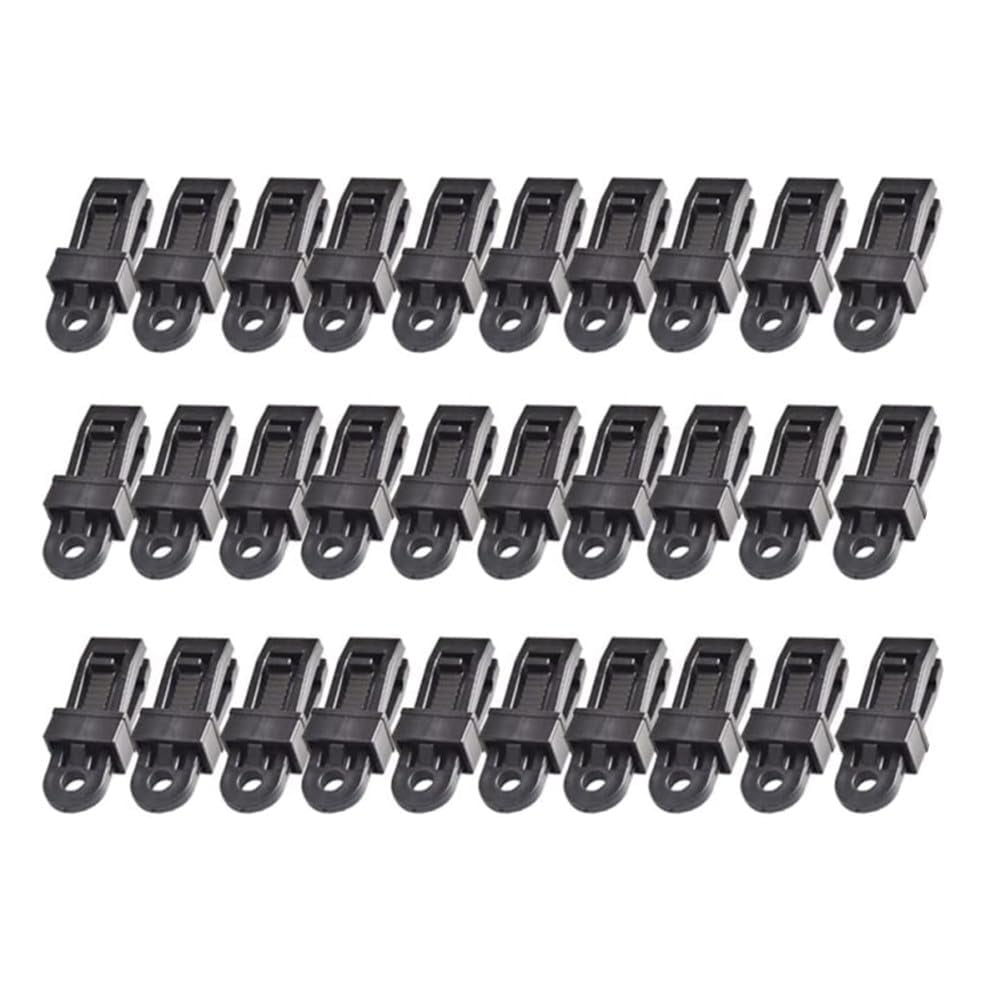 Naisfei 30 Pcs Adjustable Heavy Duty Lock Grip for Tarp & Shade Cloth ...