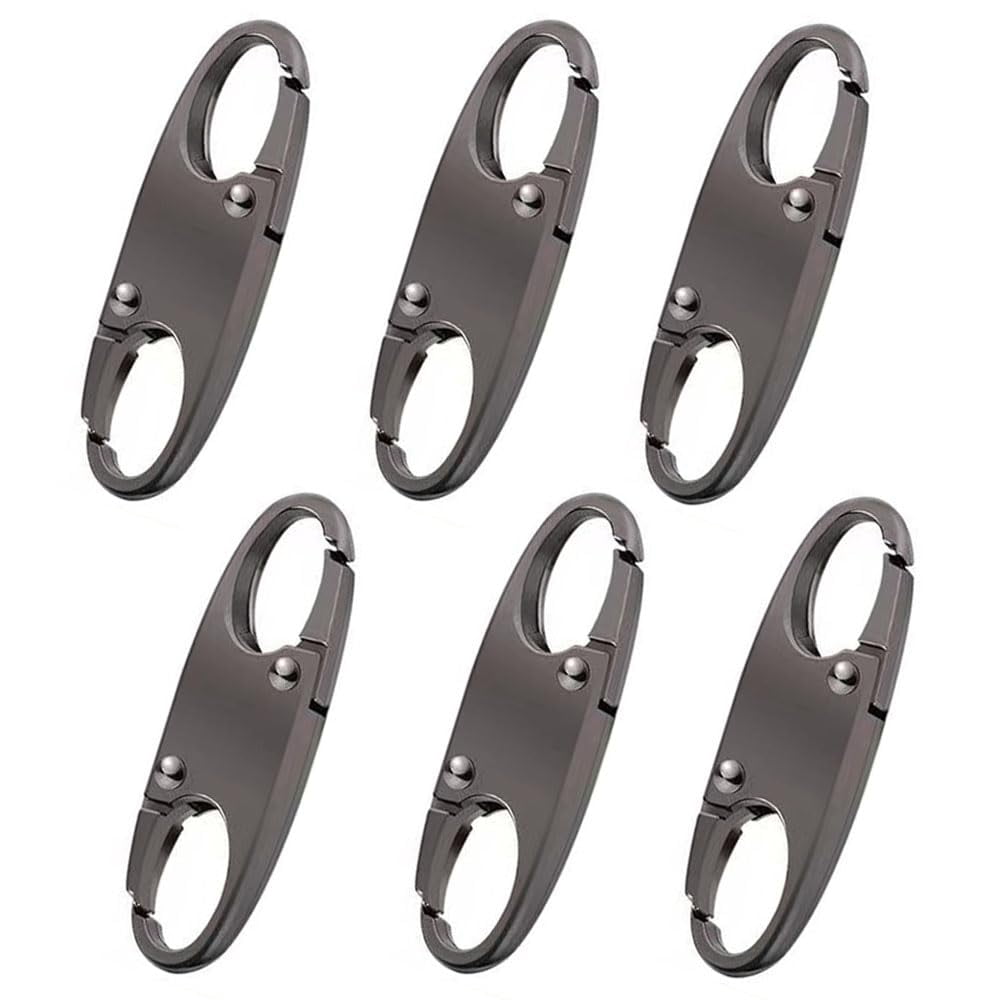 Naisfei 6 Pcs Zipper Clip Theft Deterrent, Zipper Locks for Backpacks ...