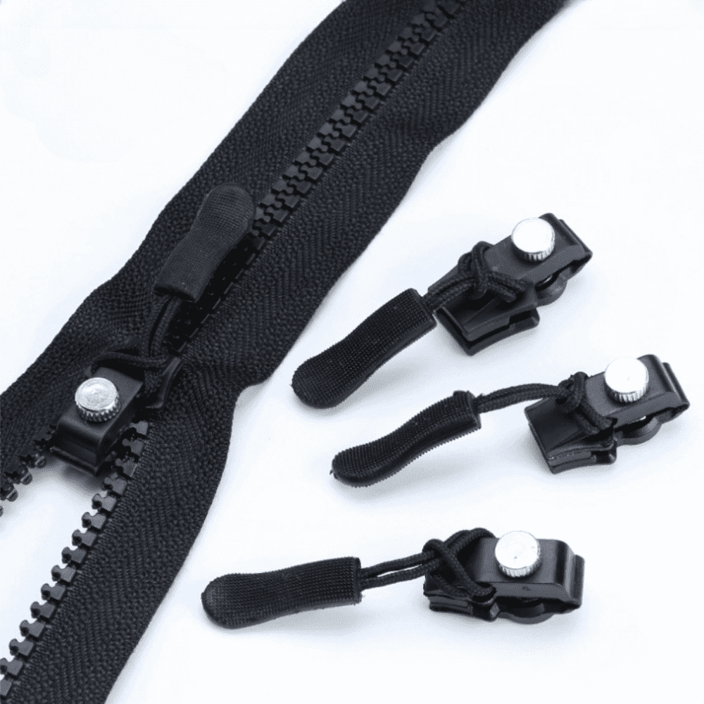 Naisfei 6-Piece zipper restorer detachable zipper head luggage coat ...