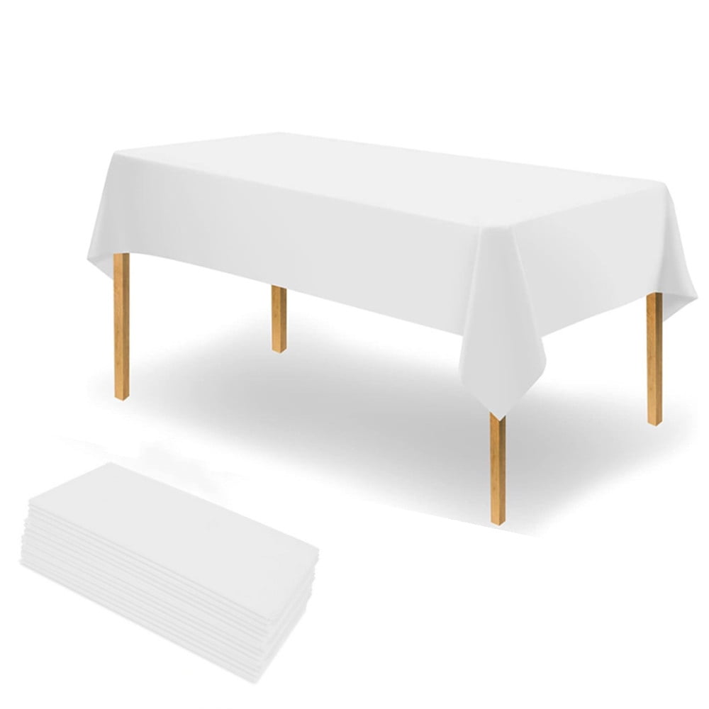 Naisfei 8 Packs Table Cloth,Rectangle Table Cloth, 54"x108" Decorative ...