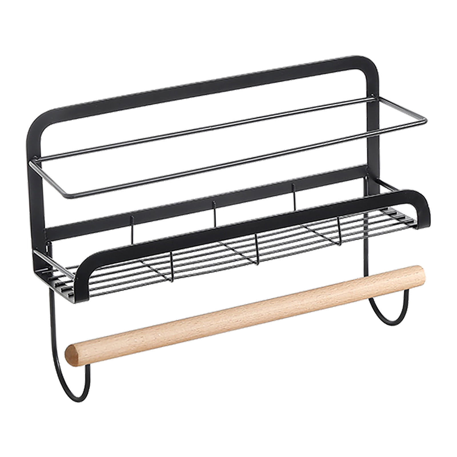 Naittoop Clearance 2024! Kitchen Wall Mounted Storage Rack Baking Roll ...
