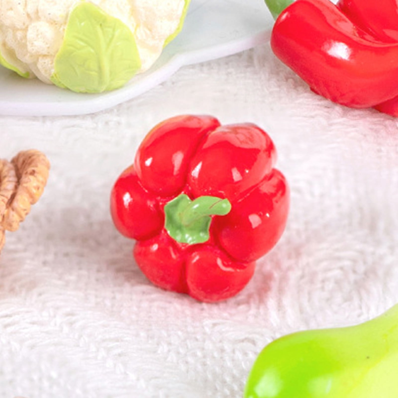 Naittoop Clearance 2024! Simulation Realistic Food Play Vegetable Doll ...