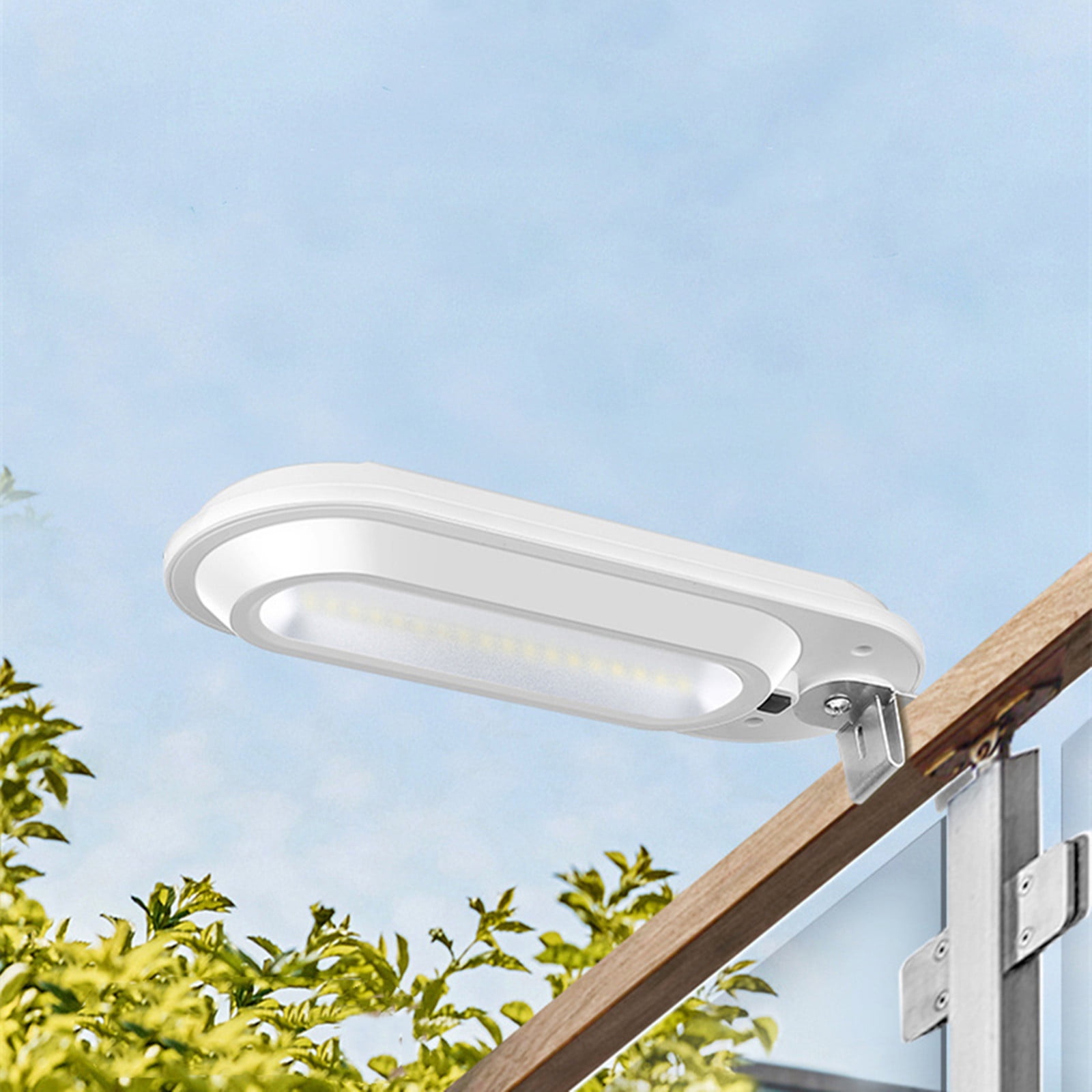 Naittoop Clearance Wall Outdoor Wall White Fence Lighting For Terrace ...