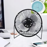 Naittoop Desk Metal Fan USB Powered Small Portable Fan,Mini 7.6in ...