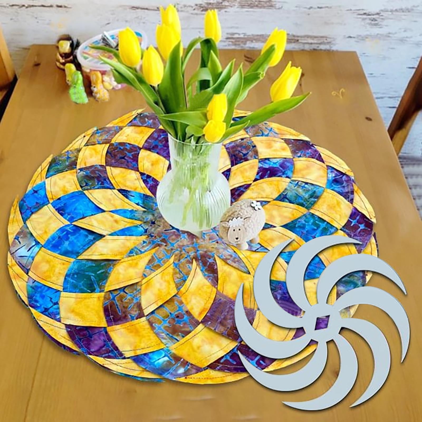 Usmixi Table Mat Template DIY Ruler Template - Walmart.com