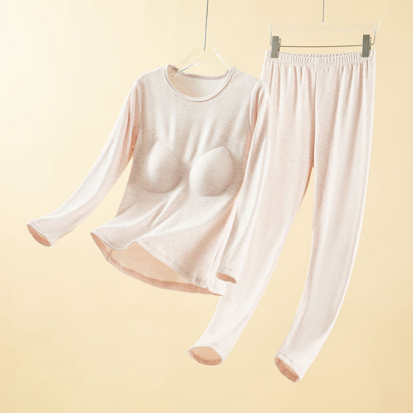 Naittoop Women Winter Thermal Underwear High Elastic Insulated Base ...