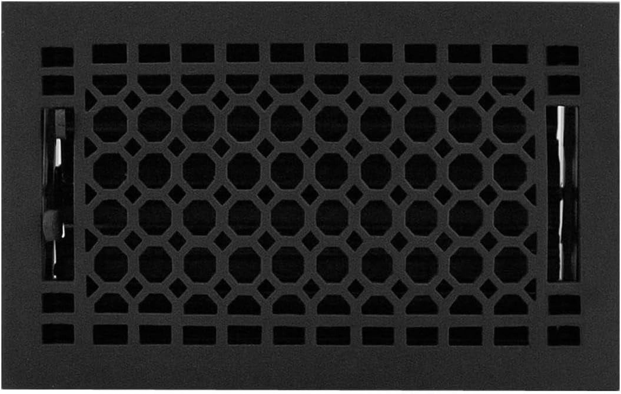 Naiture 6" x 10" Cast Iron Floor Register Honeycomb - Walmart.com