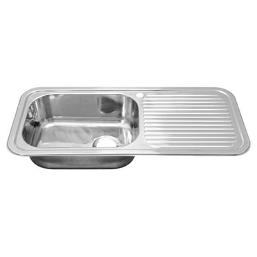 Lefton 304 Stainless Steel Kitchen Sink Set with Pull-out Faucet ...