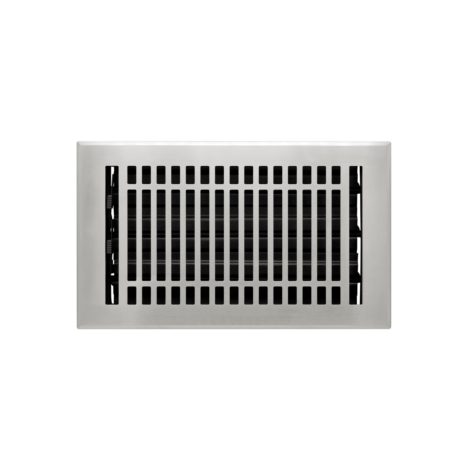 Naiture Louvered Floor Register, Contemporary Style Stainless Steel ...