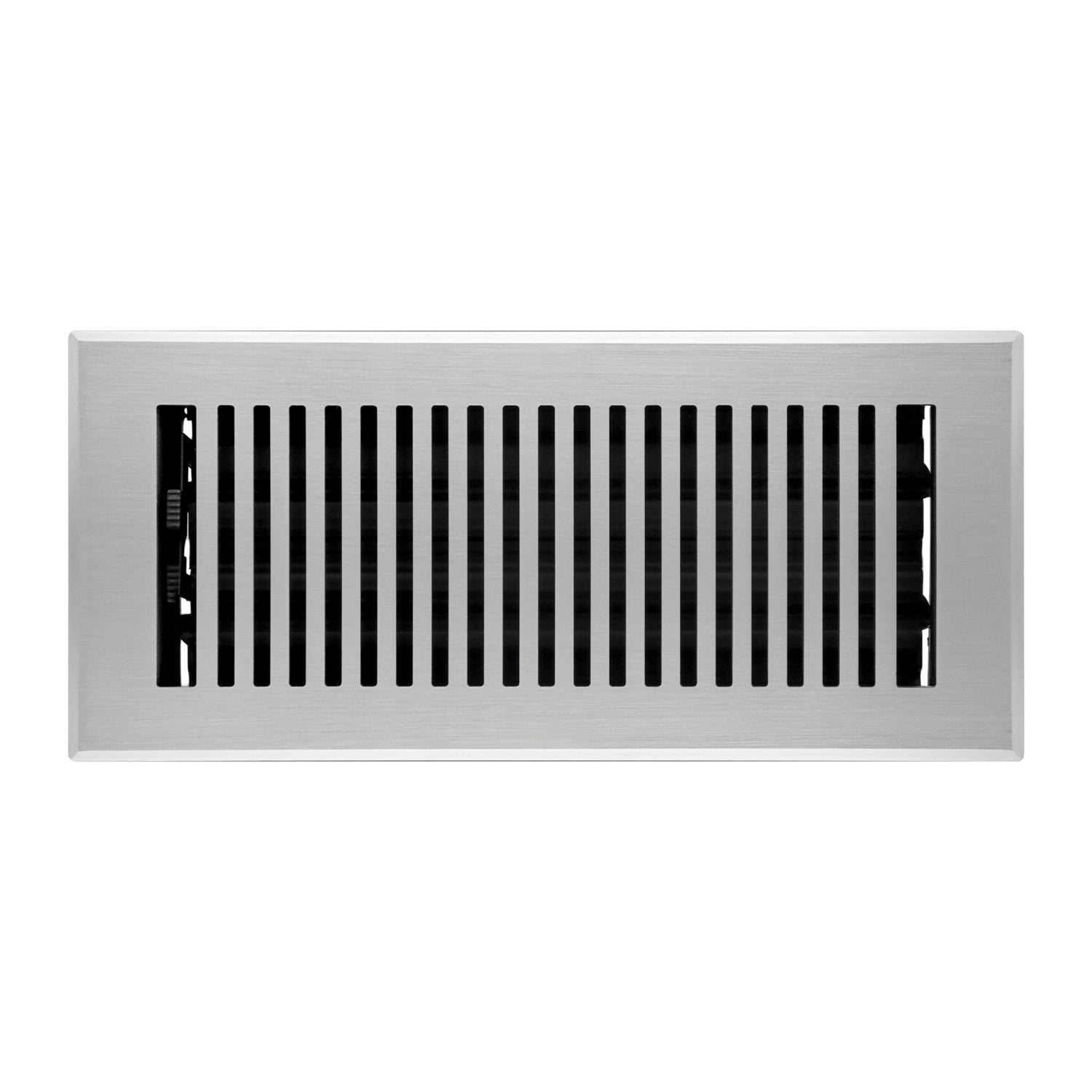 Naiture Louvered Floor Register, Modern Style Stainless Steel with ...