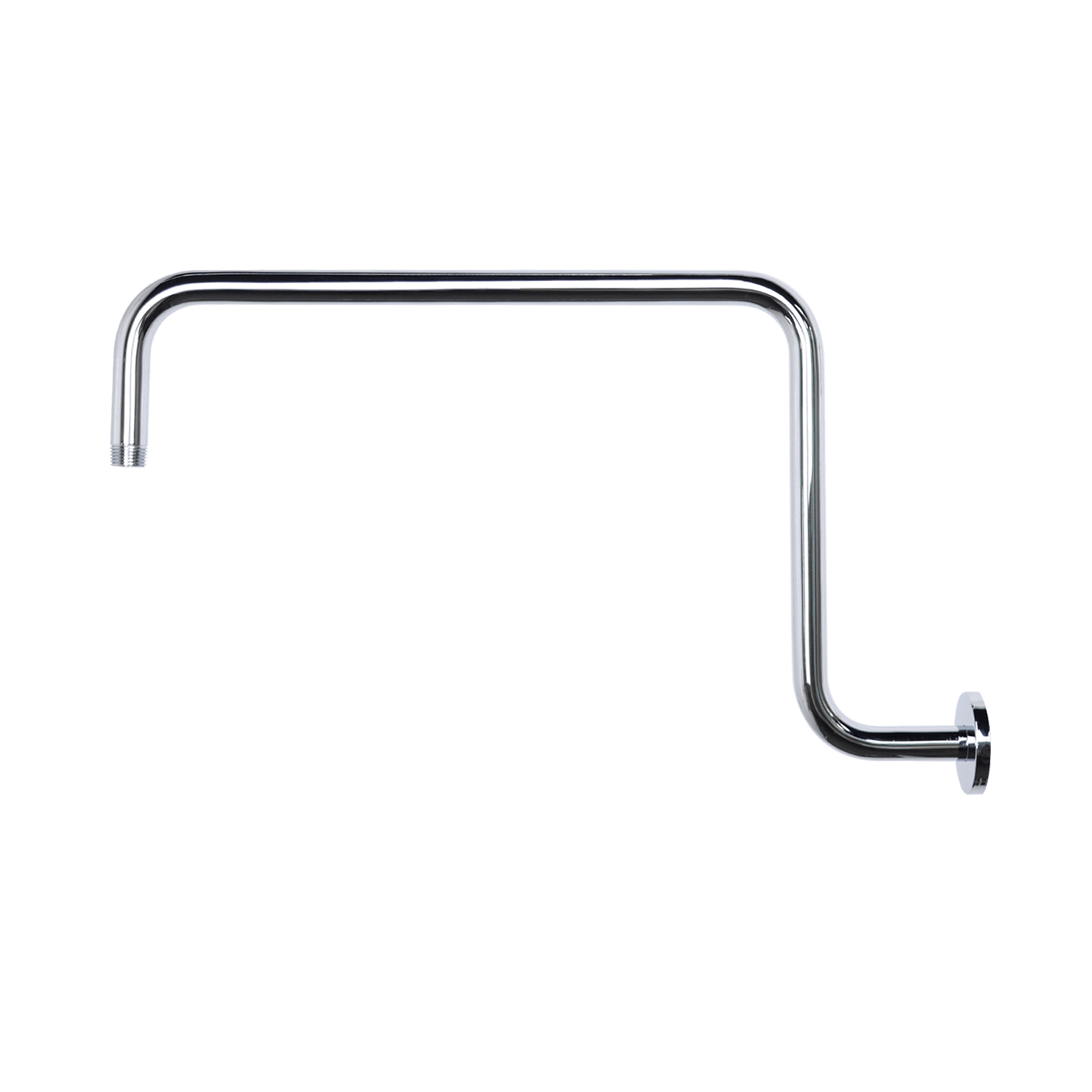 Naiture S Shaped Shower Arm, Gooseneck Shower Head Extension Arm, 19 ...