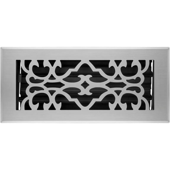 Naiture Stainless Steel Floor Register, Heavy Duty Rust-Resistant Wall ...