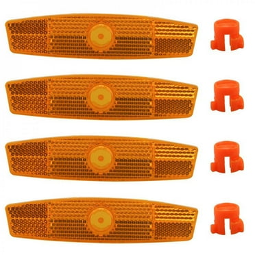 Sunlite Bicycle Safety Reflector Set for Handlebar & Seatpost Kids ...
