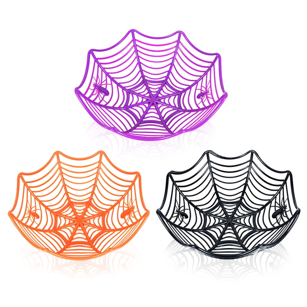 Naiyafly Halloween Decoration Spider Candy Dish - Walmart.com