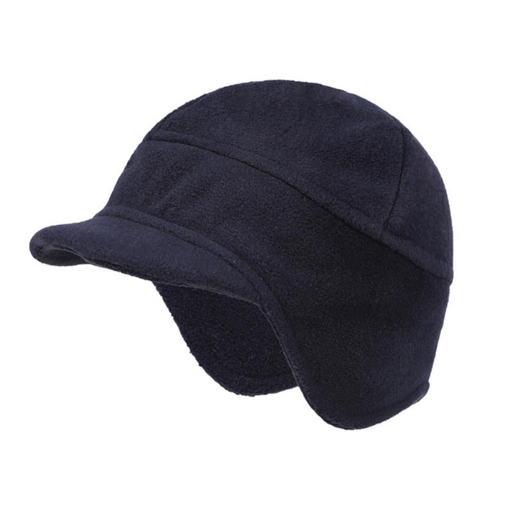 Naiyafly Men's Winter Baseball Cap with Ear Flaps Baseball Winter Hats ...