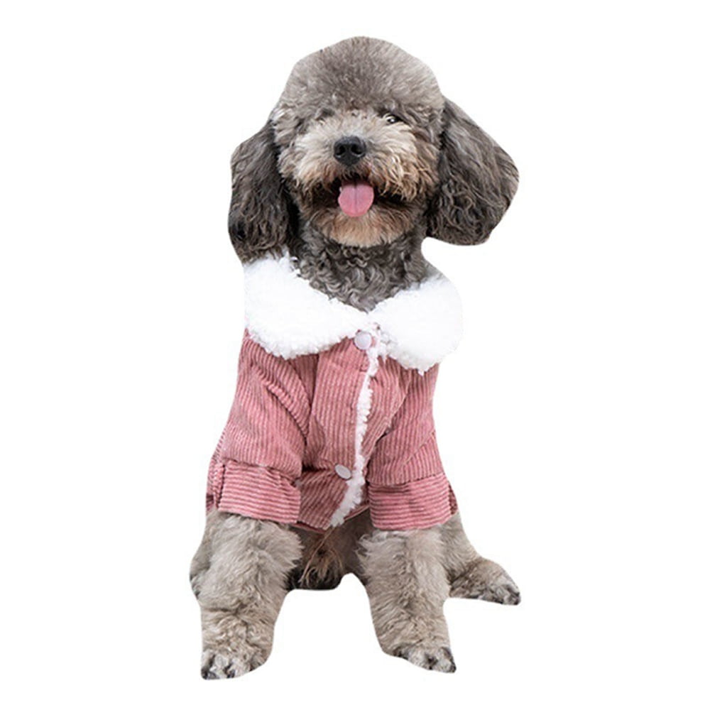 Naiyafly Pet Dog Clothes Winter Warm Fleece Dog Jacket for Small Medium ...