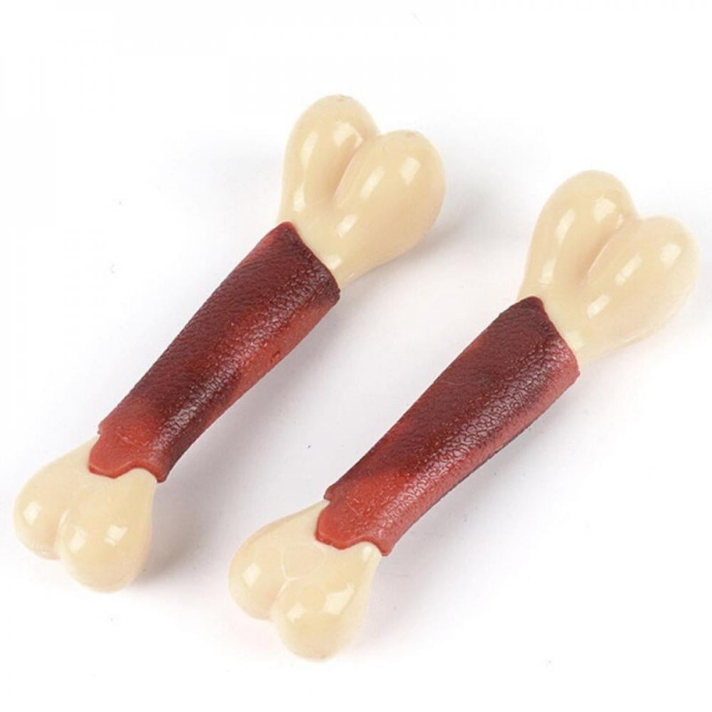 Naiyafly Pet Toy Beef Flavor Bone Dog Teething Chew Toys Puppies Dog ...