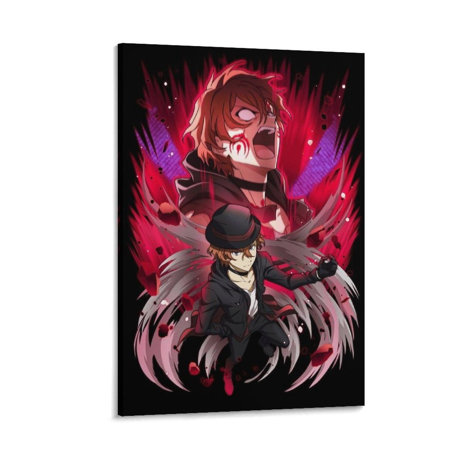Nakahara Chuuya Poster Bungou Stray Dogs Home Decor Poster Wall Art ...