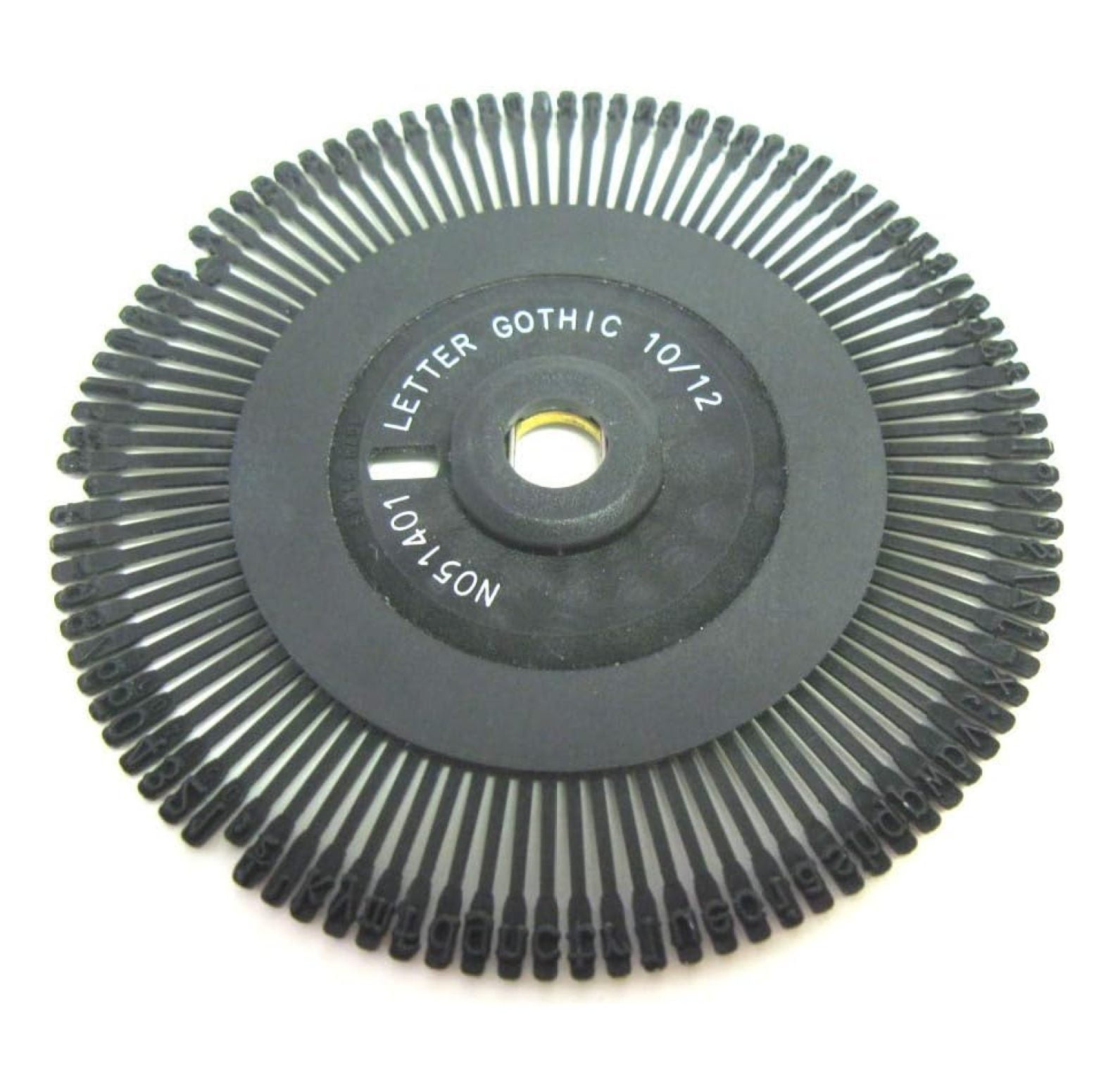 Nakajima Typewriter Model AE-710 Letter Gothic Printwheel (12 Pitch) by ...