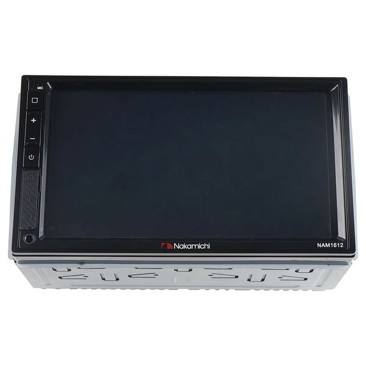 Nakamichi NM-NAM1612 Automotive Car Audio System, 7-Inch Double-DIN ...