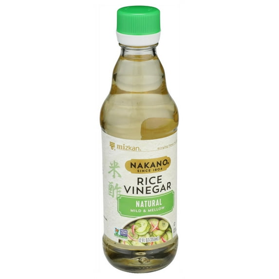 Nakano, Natural Rice Vinegar Vinegar, Case Of 6, 12 Oz - Walmart.com