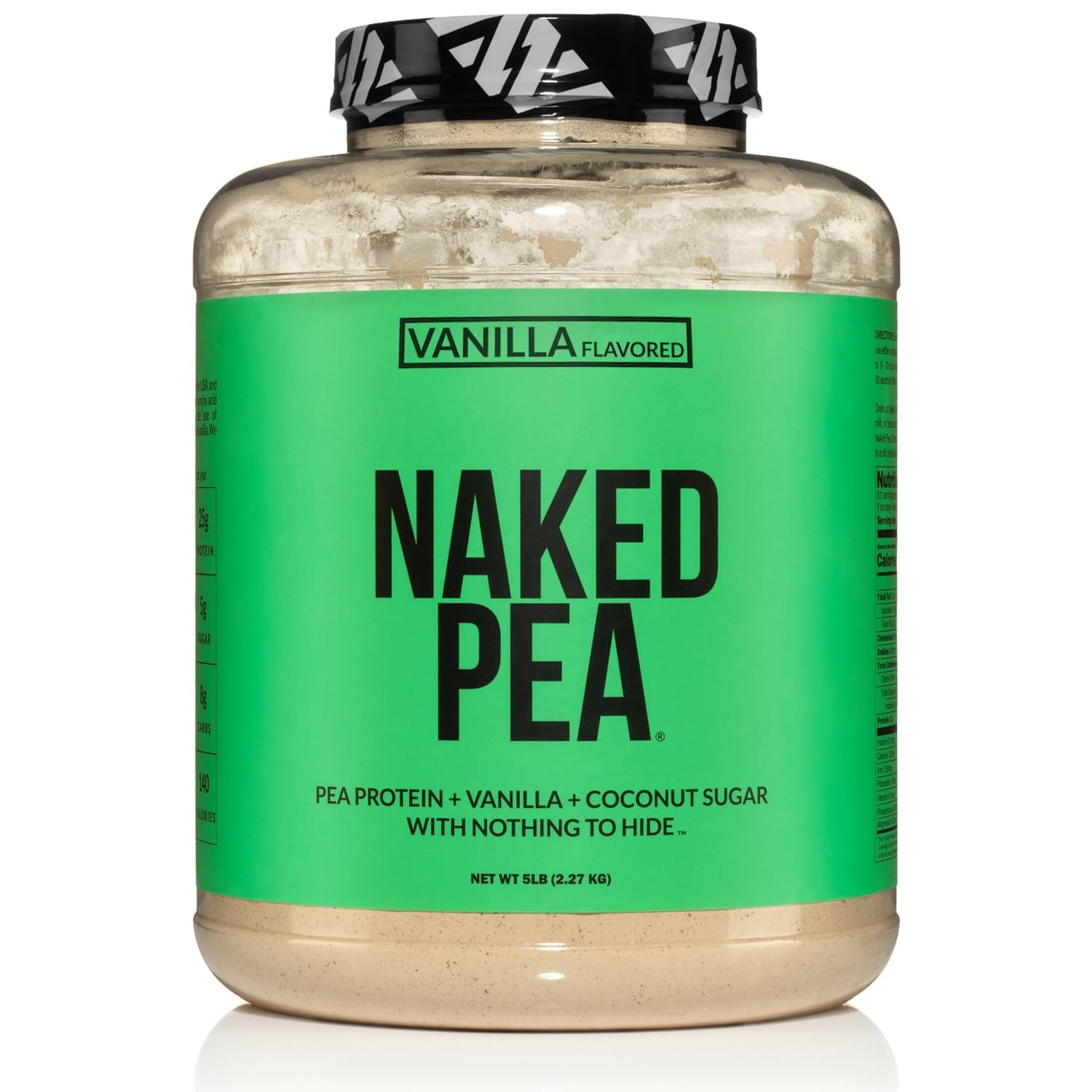 Naked Pea - Vanilla Pea Protein Isolate, 25g Vegan Protein From U.S ...