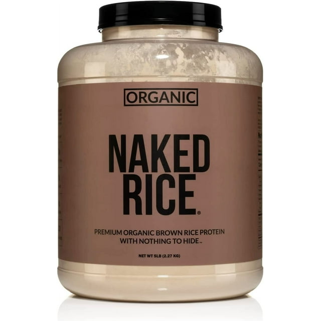 Naked Rice - Organic Brown Rice Protein Powder - Vegan Protein Powder ...